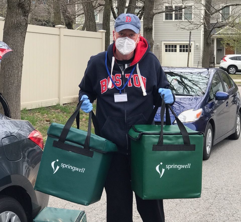 Joe Coen of Newton: Volunteer Home Delivered Meal Driver - Springwell